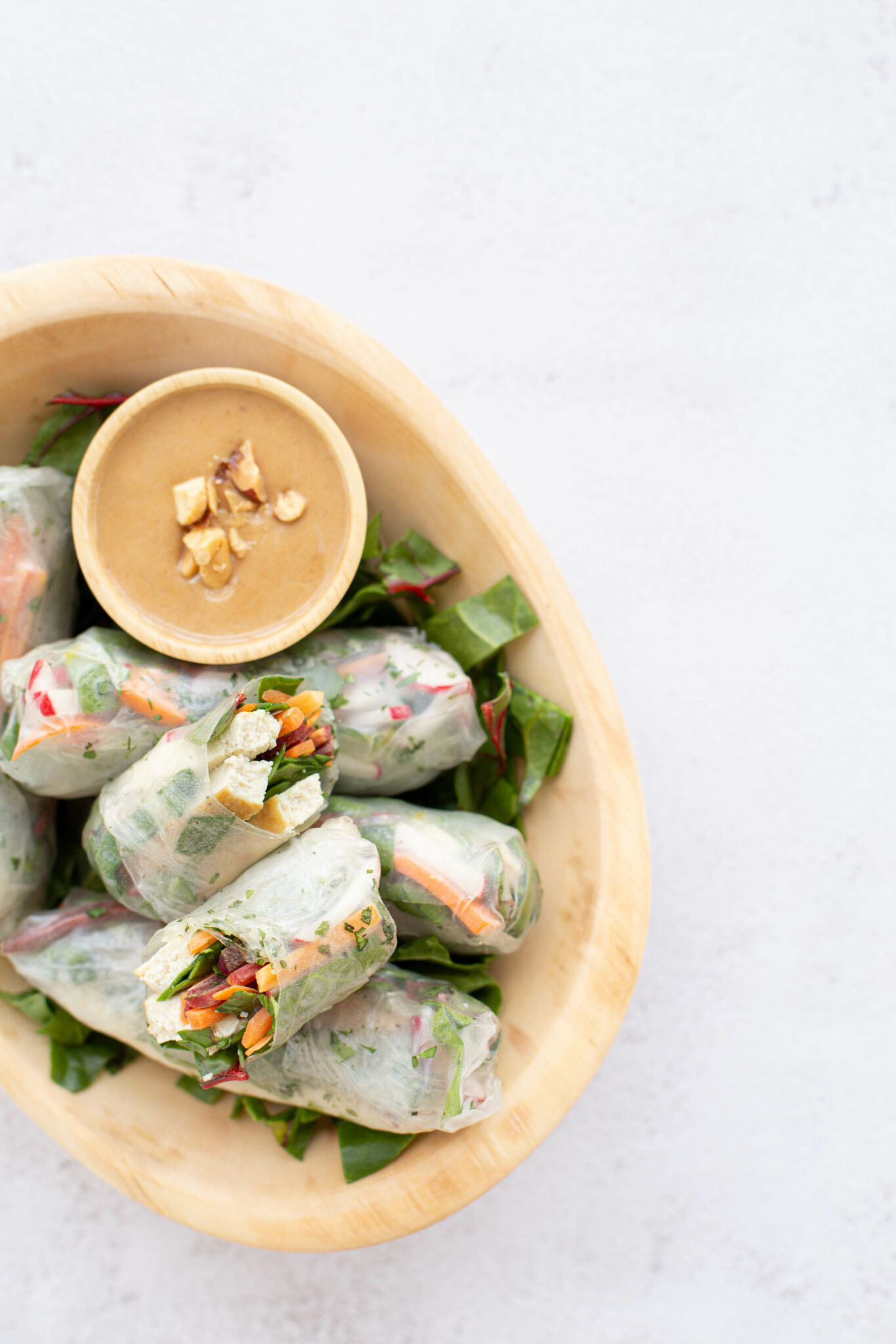 Vegetarian Spring Rolls - Edible Blue Ridge